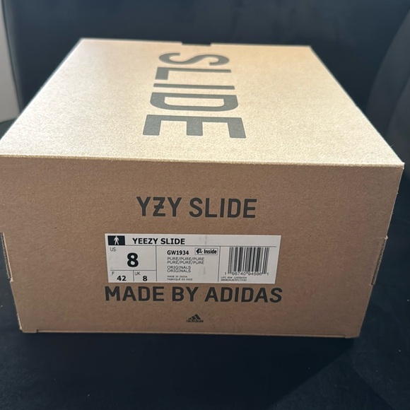 Yeezy | Other | Empty Yeezy Slide Box Size 8 | Poshmark